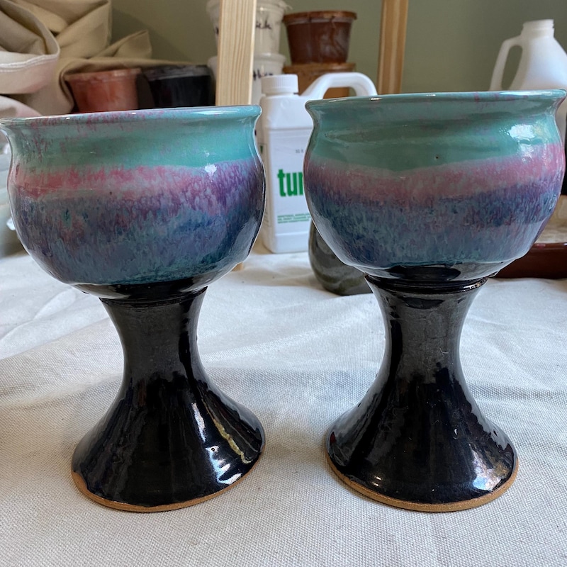 Ceramic Goblet - Etsy