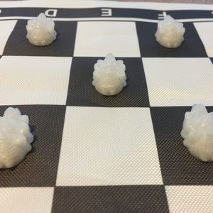 Snom Checkers - Pokemon Checkers, Pokemon Board Game, 3D Printed ...