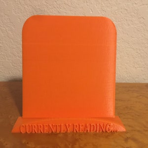 3D Printed Book and Tablet Stand Customizable Engravings & - Etsy