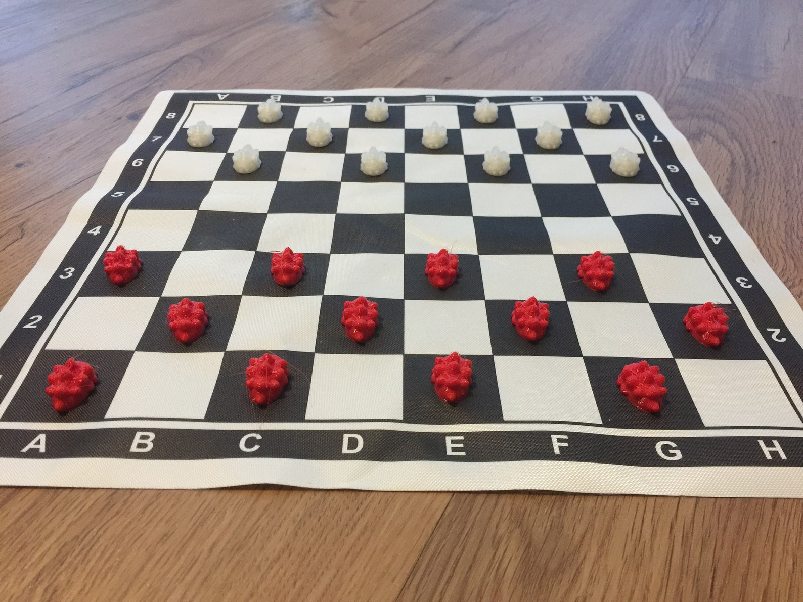 Snom Checkers Pokemon Checkers Pokemon Board Game 3D - Etsy