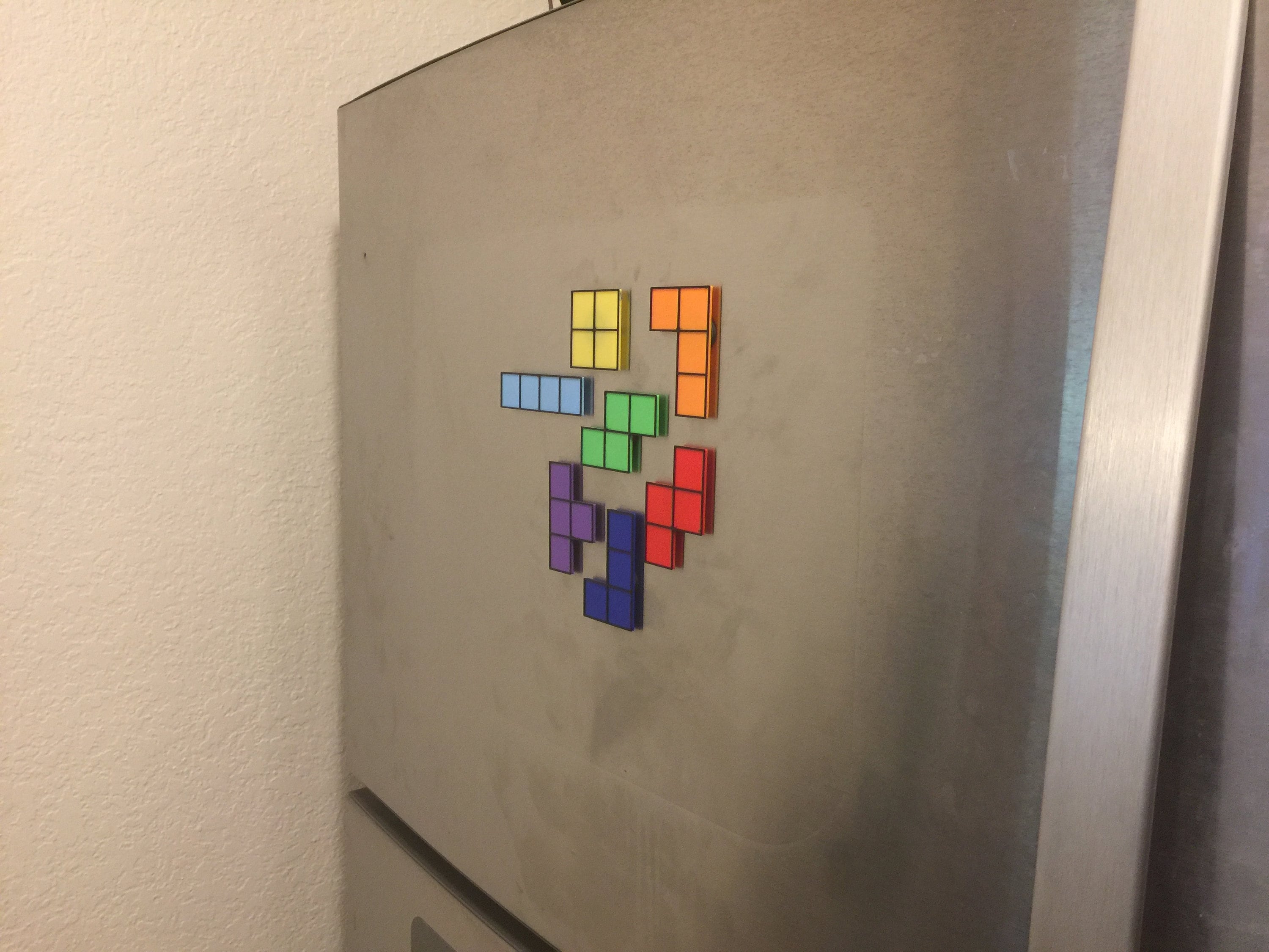 Tetris Fridge Magnets - Refrigerator Magnets, Gaming Magnets, Multiple ...