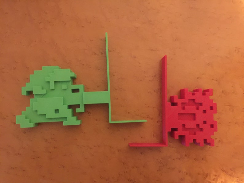 Legend of Zelda Bookends - Link and Octorok, 3D Printed Book Ends - Etsy