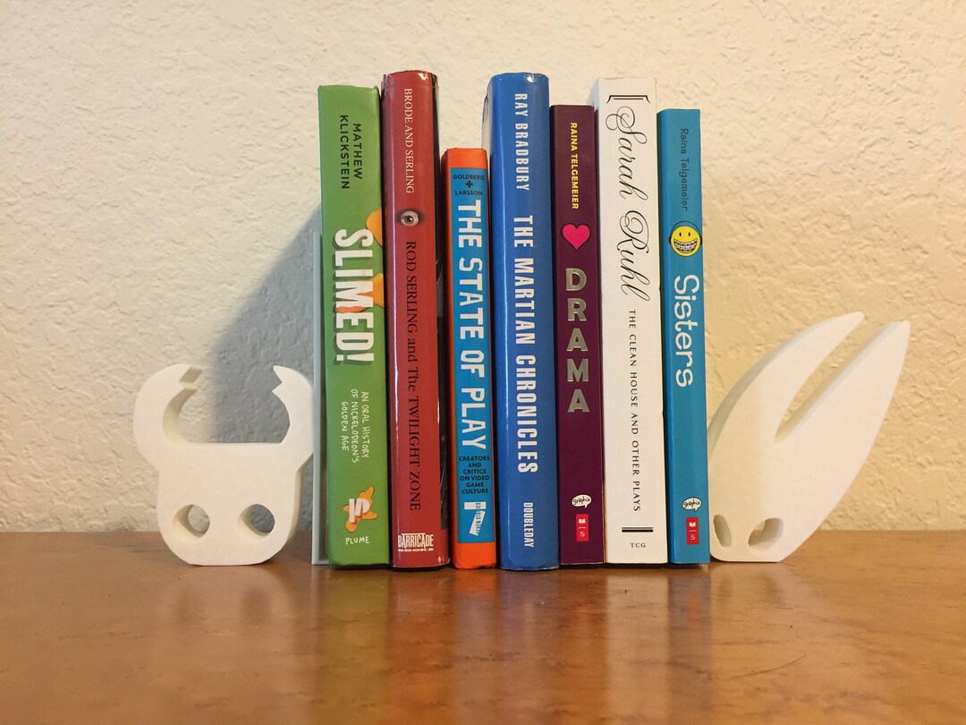 Hollow Knight Bookends - Knight and Hornet, 3D Printed Book Ends - Etsy