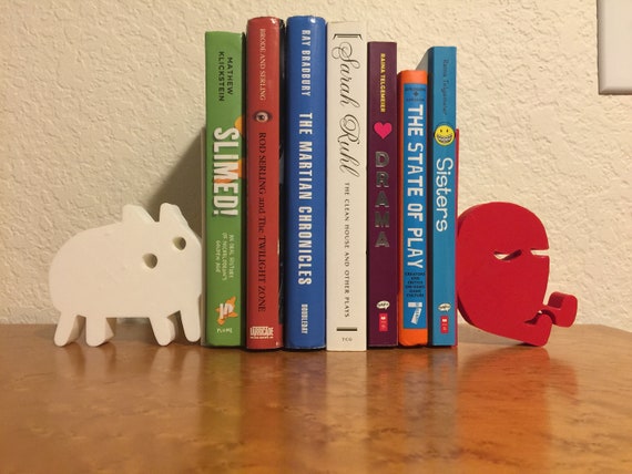 Baba is You Bookends Baba and Keke 3D Printed Book Ends | Etsy
