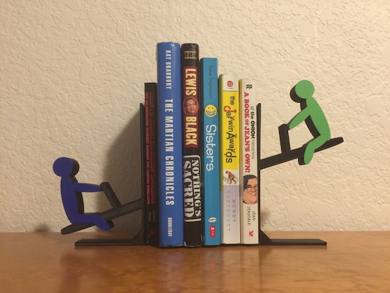 See-saw Bookends Fun Book Ends 3D Printed Book Holders - Etsy