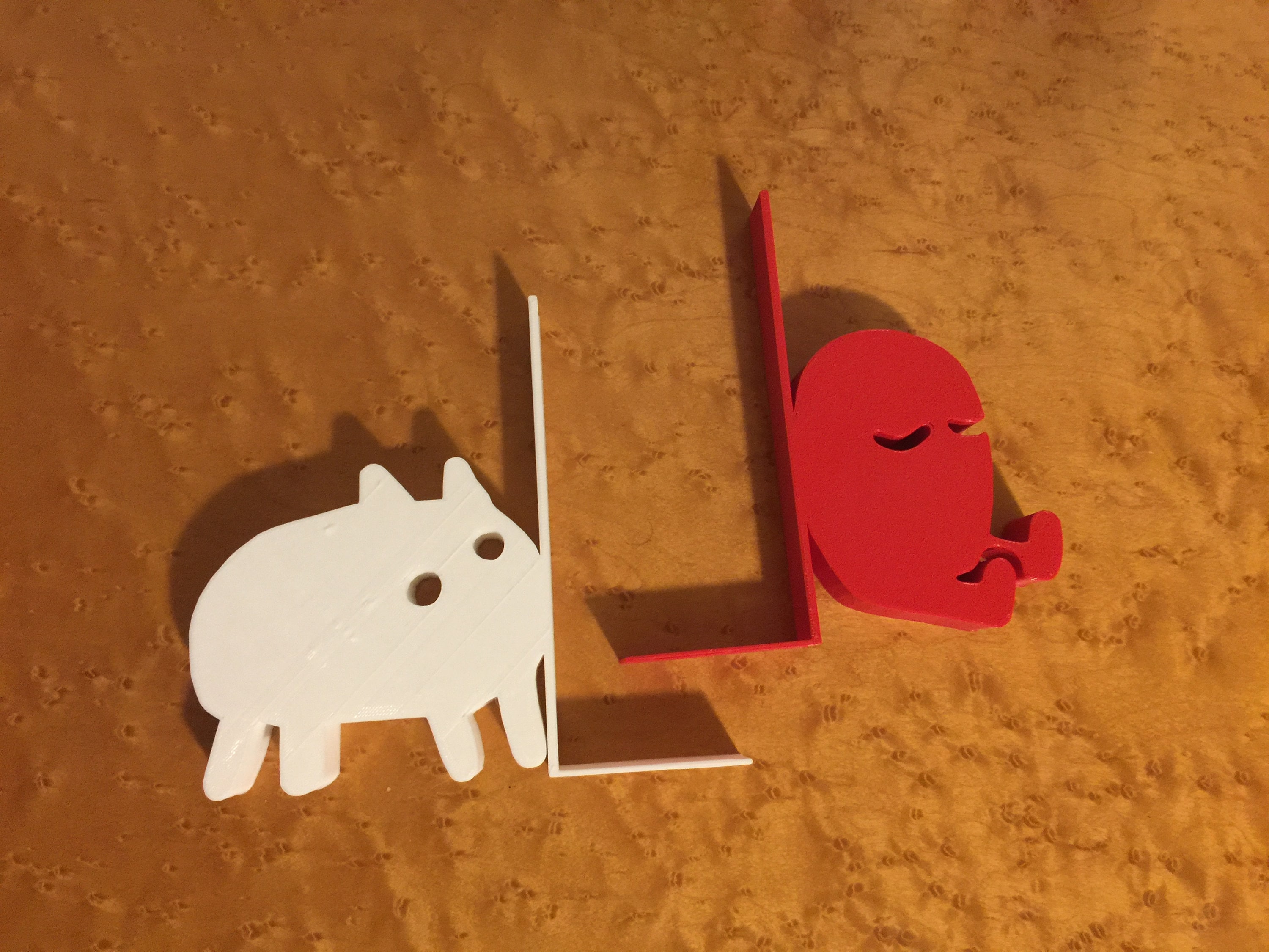 Baba is You Bookends - Baba and Keke 3D Printed Book Ends - Etsy