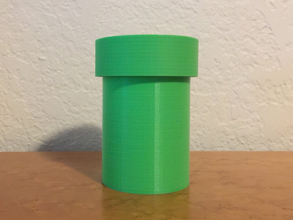 Super Mario Pipe Pencil Cup - Pen Holder, Office Decor, Nintendo Pen ...