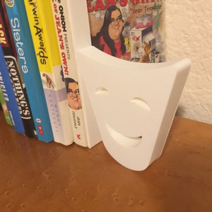 Comedy and Tragedy Mask Bookends - Theater Book Ends, Reading Room ...