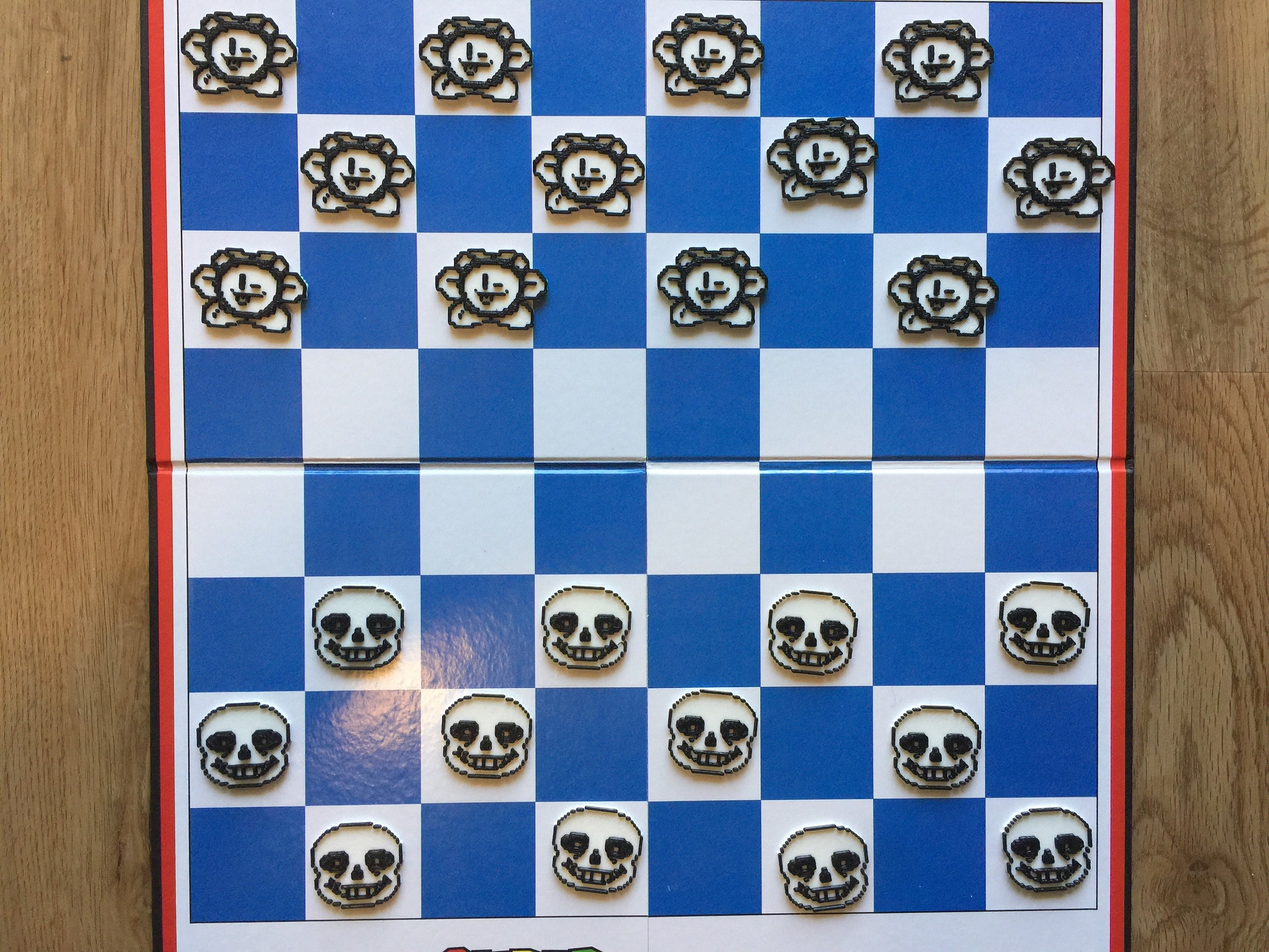 Undertale Checkers 9 Characters to Pick From BOARD NOT - Etsy