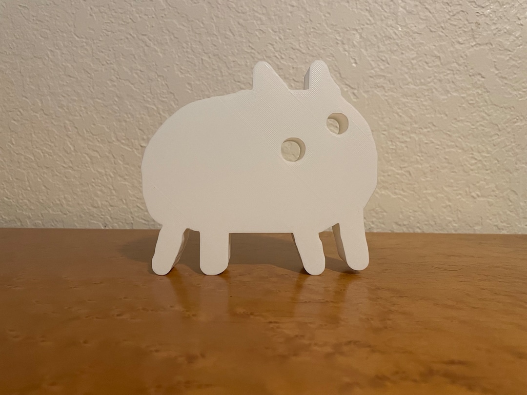 Baba is You Giant Figure - 3D Printed Figure, Gaming Accessory, Game ...