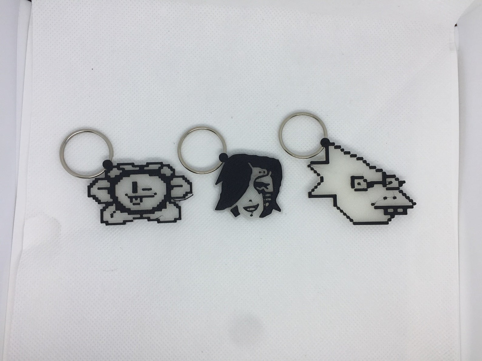 Undertale Character Keychains 9 Variations - Etsy