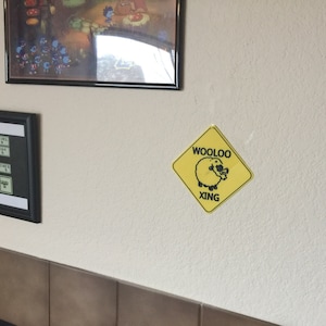 Wooloo Crossing Sign - Wooloo Pokemon Xing Wall Art - Etsy