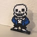 Undertale Sans Figure Stand - 3D Printed Figurine, Gaming Desk ...