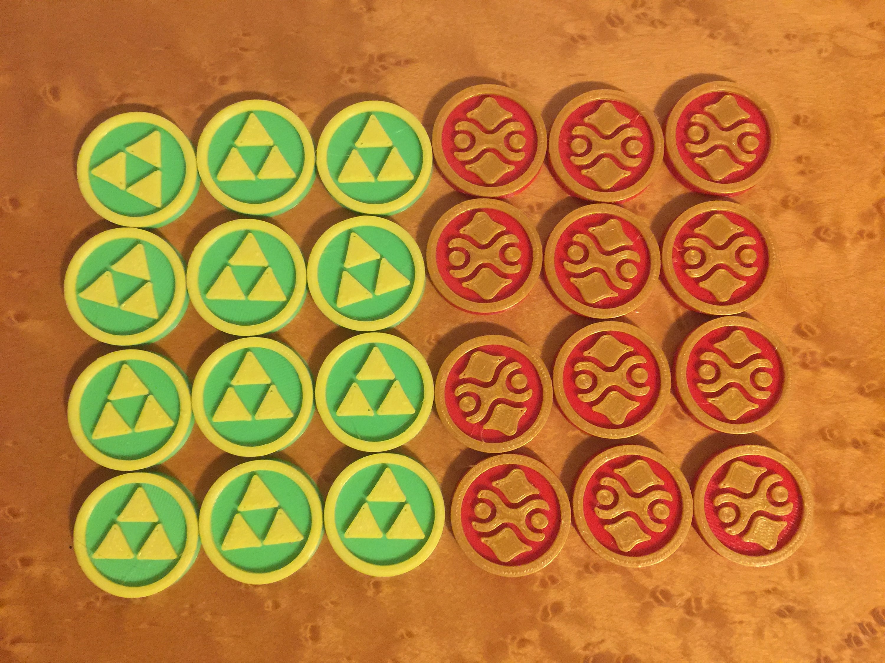 Create Your Own Checkers Set - Any Design and Color, Custom 3D Printed ...