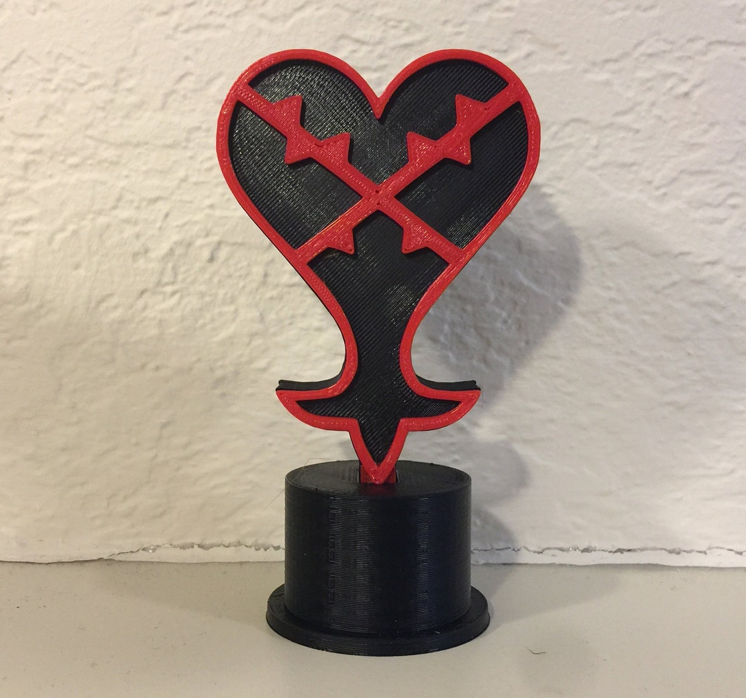 Heartless Emblem Statue - Kingdom Hearts 3D Printed Figurine - Etsy