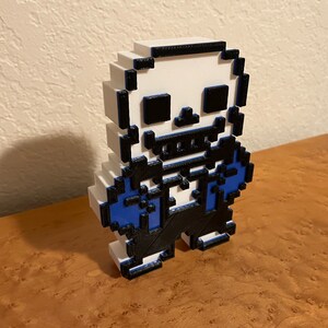 Undertale Giant Sans Figure - 3D Printed Figure, Gaming Accessory, Game ...
