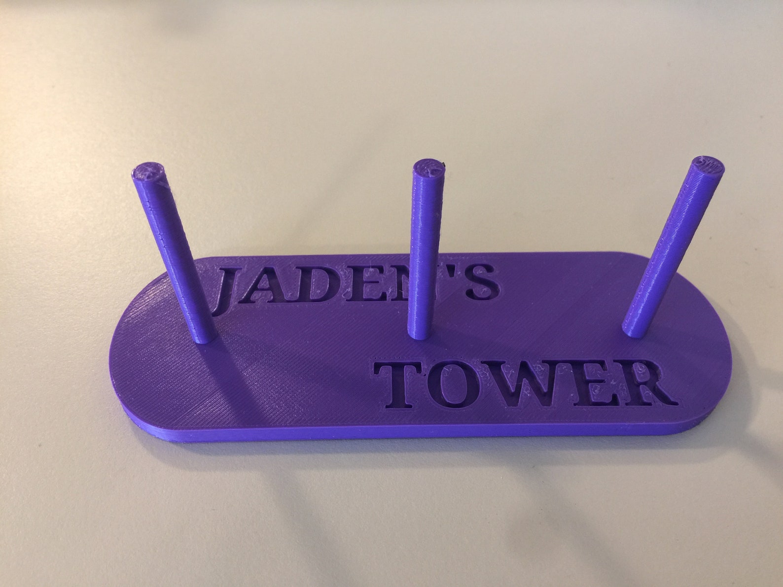 Tower of Hanoi Personalizable Puzzle Game STEM Games Games - Etsy