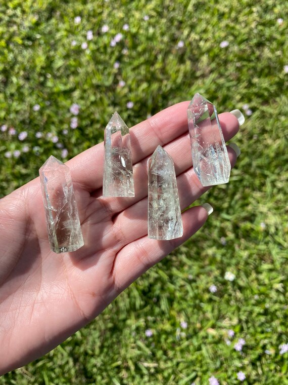 Home & Living Home Décor Rocks & Geodes Prasiolite Crystal Healing ...