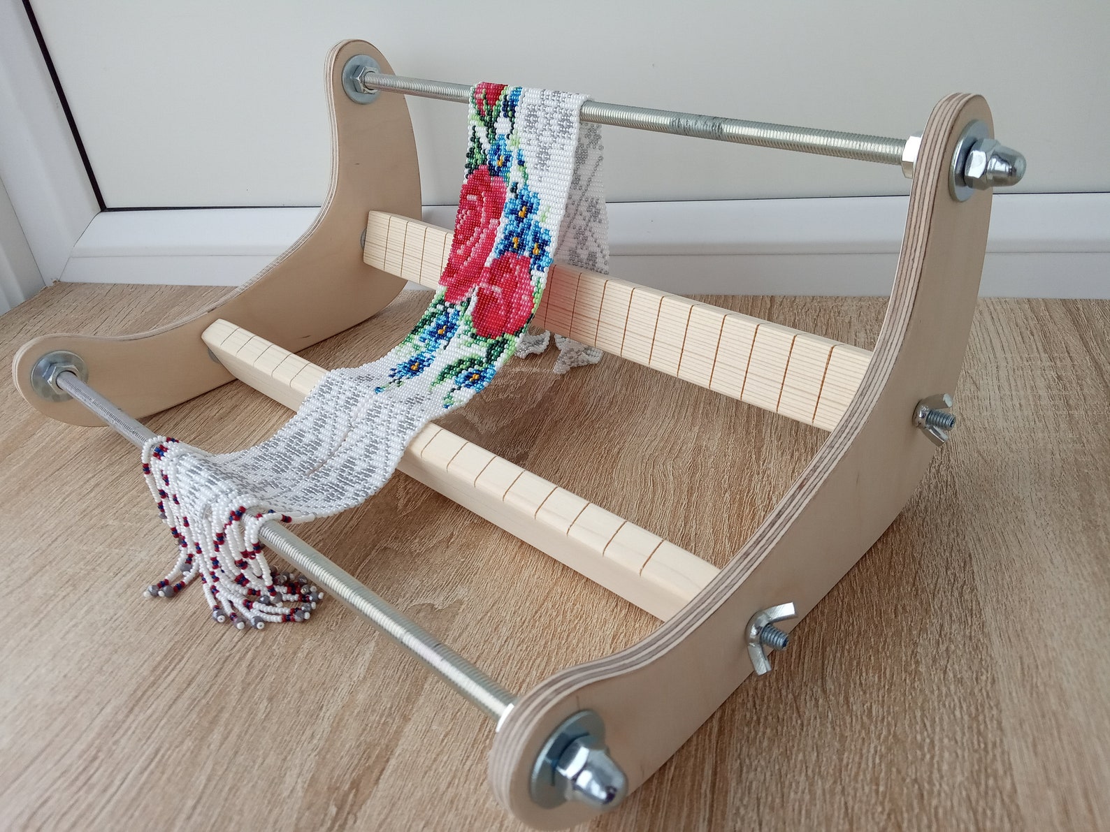 Bead Loom Wooden Bead Weaving Frame Beading Tool Jewelry - Etsy