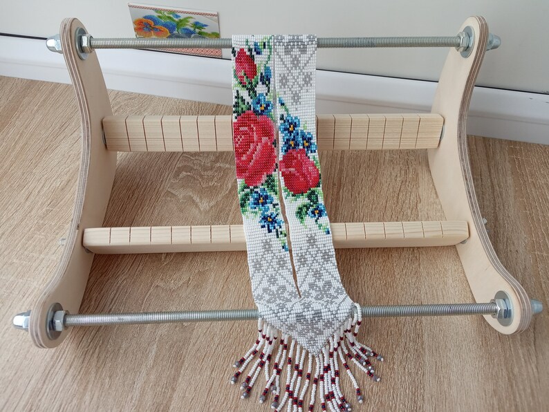 Bead Loom Wooden Bead Weaving Frame Beading Tool Jewelry - Etsy