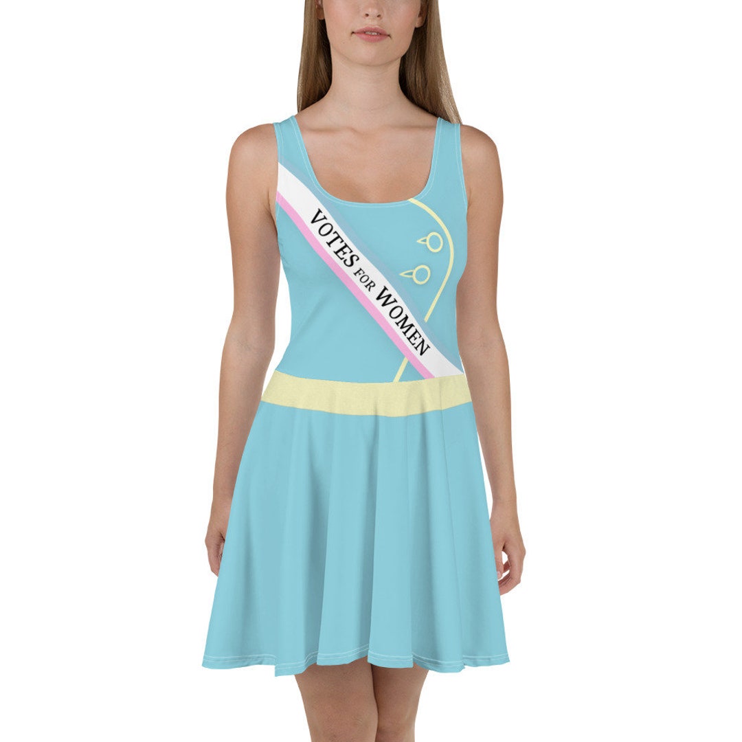 Votes for Women Suffragette All-over Park Costume Women's Skater Dress ...