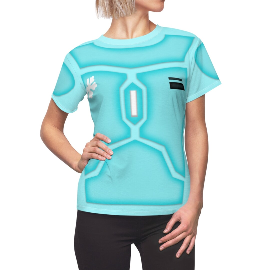 Mando Armor Elsa Frozen All Over Print Running Costume Shirt - Etsy