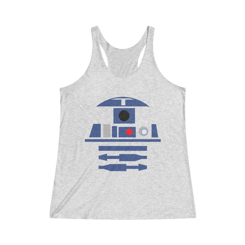 R2-D2 Rival Run Light Side Droid Women's Tri-Blend | Etsy