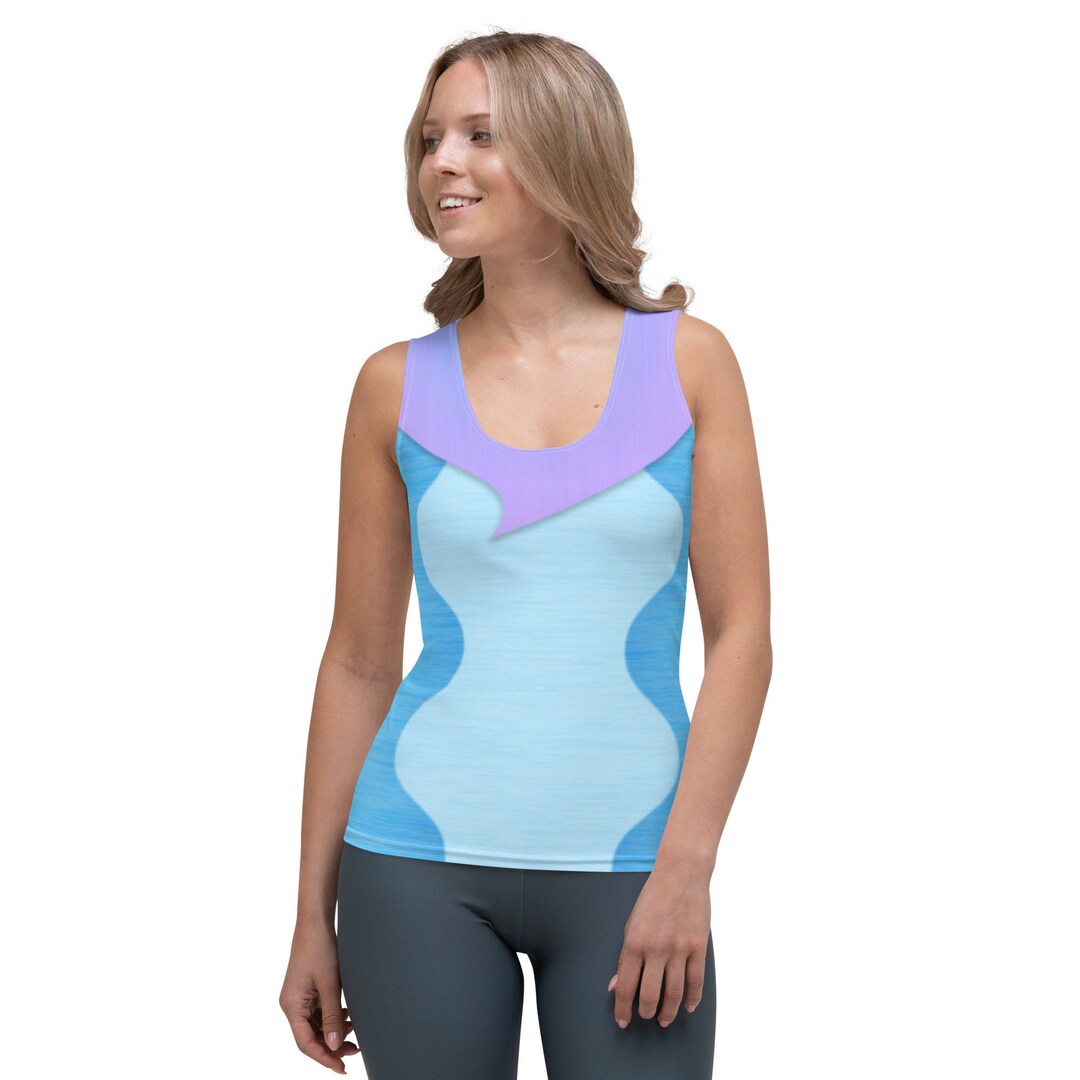 Sisu the Last Dragon Raya All-over Running Costume Women's Sport Tank ...