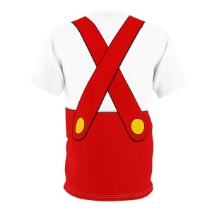 Roger Rabbit Red Overalls All-over Running Costume Unisex Sport Tee - Etsy