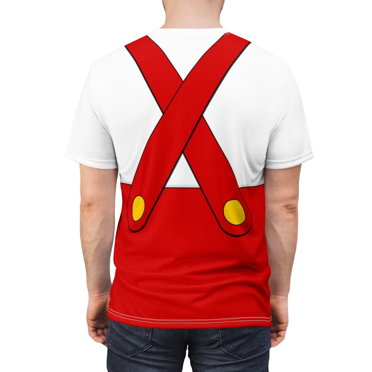 Roger Rabbit Red Overalls All-over Running Costume Unisex - Etsy