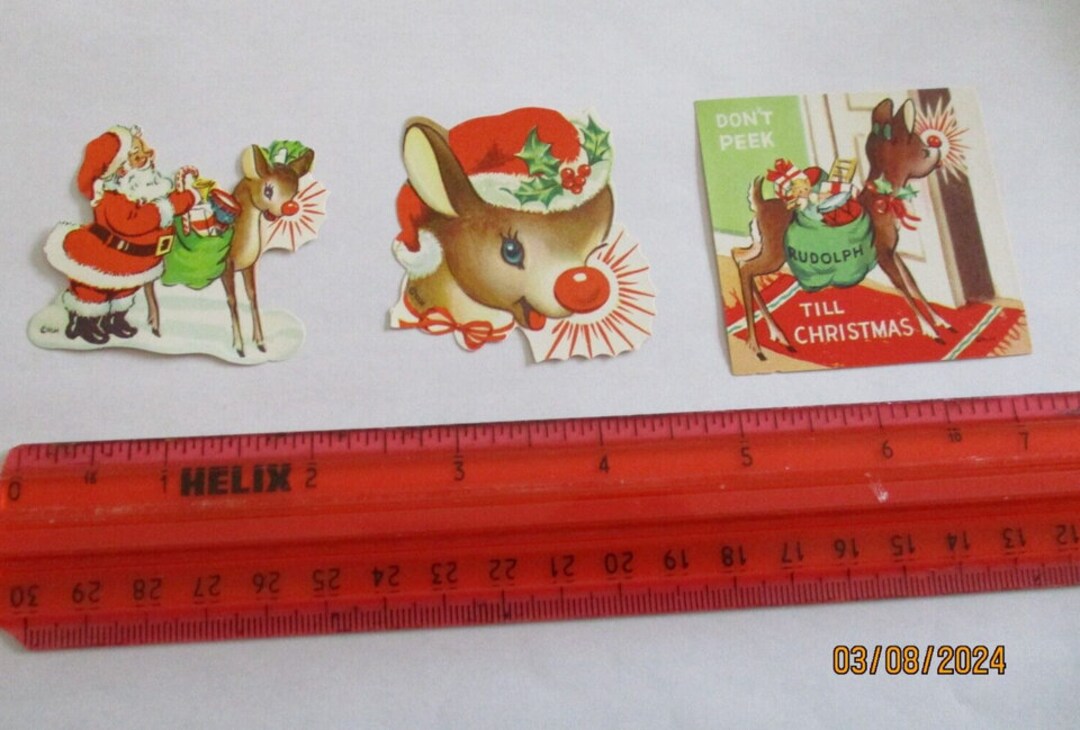 Rare RLM Lot Unused Montgomery Ward's Authentic 1939s Christmas ...