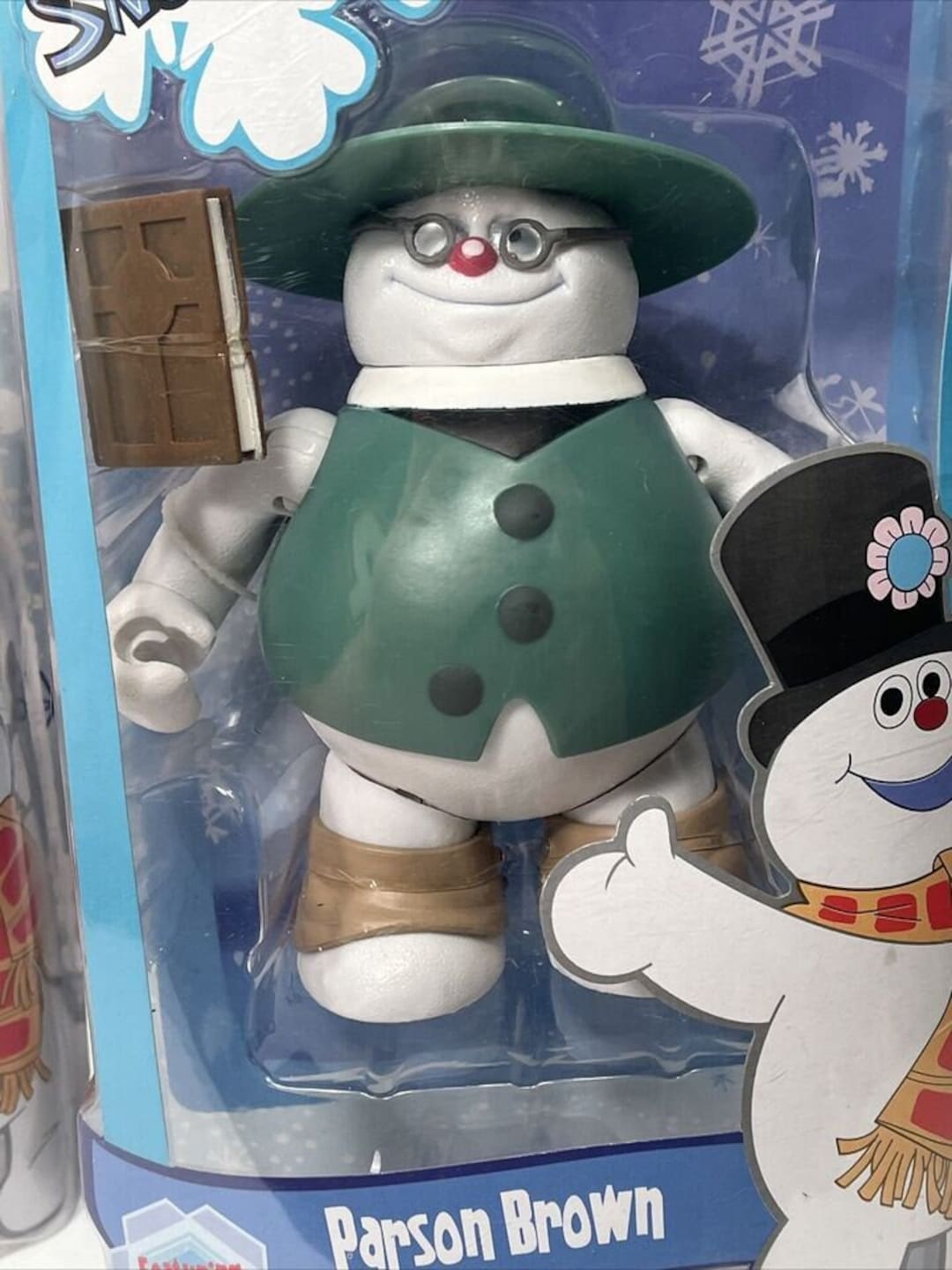 Parson Brown Frosty the Snowman Cartoon Character Christmas - Etsy