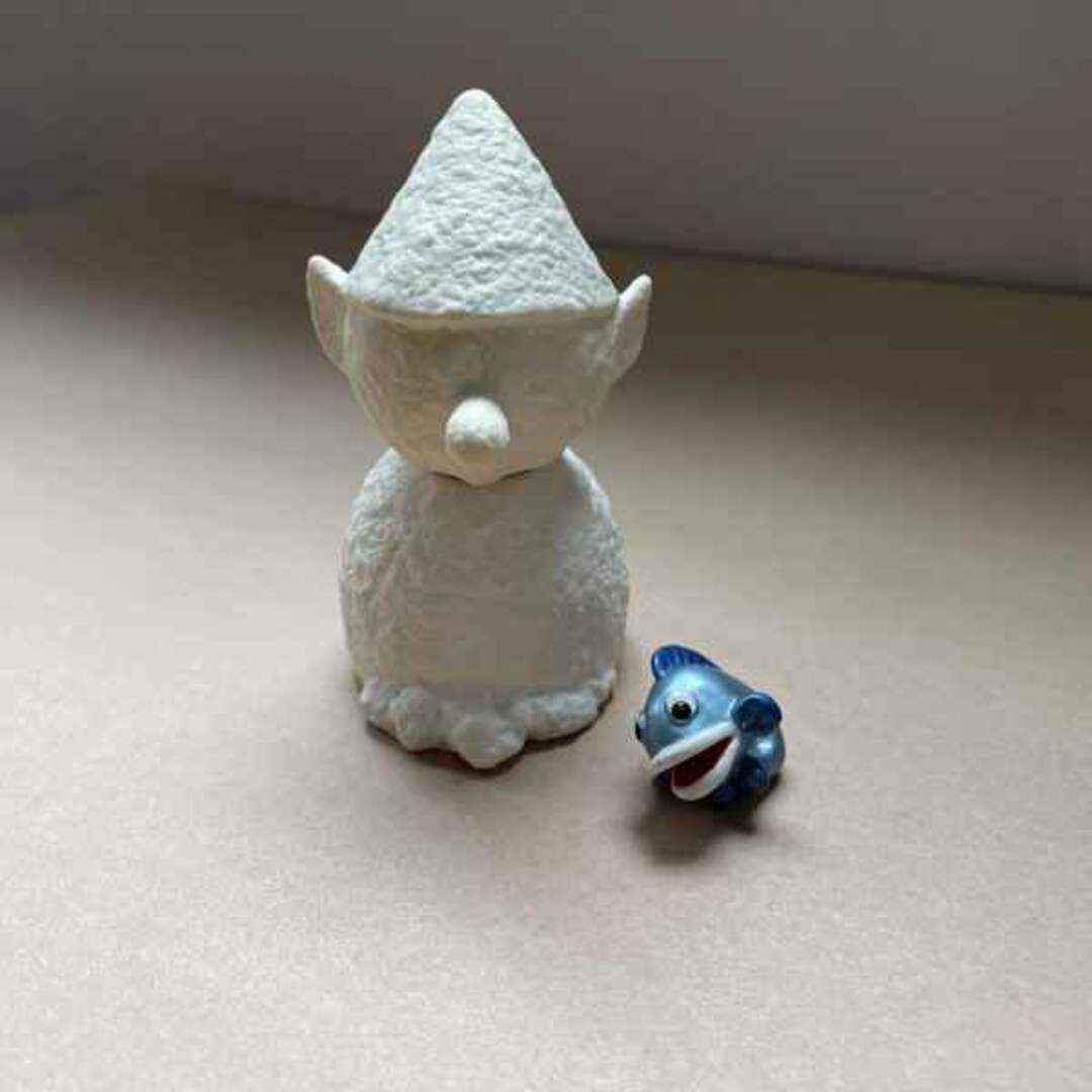 Round 2 Rudolph the Red Nosed Reindeer Hermey Elf Doll Fish Vintage ...