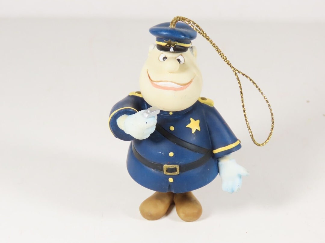 Traffic Cop Rankin Bass Enesco Christmas Ornament Frosty the Snowman ...
