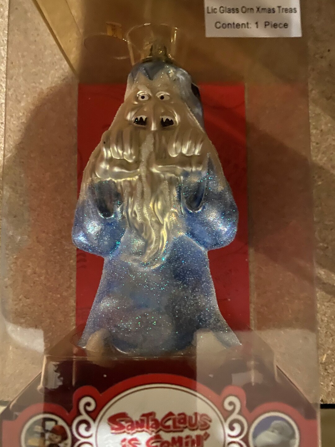 Rare Vintage Winter Warlock Ornament: Santa Claus is Comin' to Town ...