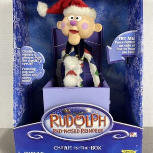 Ultimate Action Figure Sound Animated Rare Memory Lane Rudolph Large 16 ...