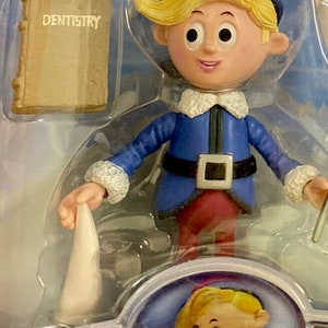 Rudolph the Red Nosed Reindeer Hermey Elf the Dentist Poseable Action ...