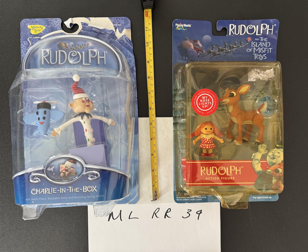 Vintage Charlie in Box, Blue Plane / Light up Rudolph, Memory Lane ...