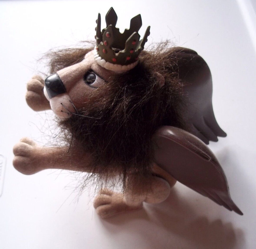Rare 7 Inch Articulated King Moonracer Winged Lion Memory Lane Action ...