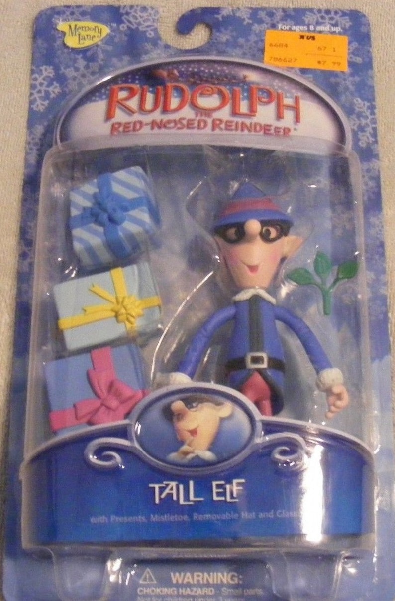 Playing Mantis Rare Memory Lane Carded Rudolph Tall Elf Hank | Etsy
