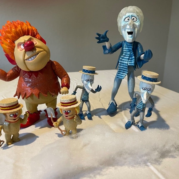 Heat and Snow Miser Decorations - Etsy