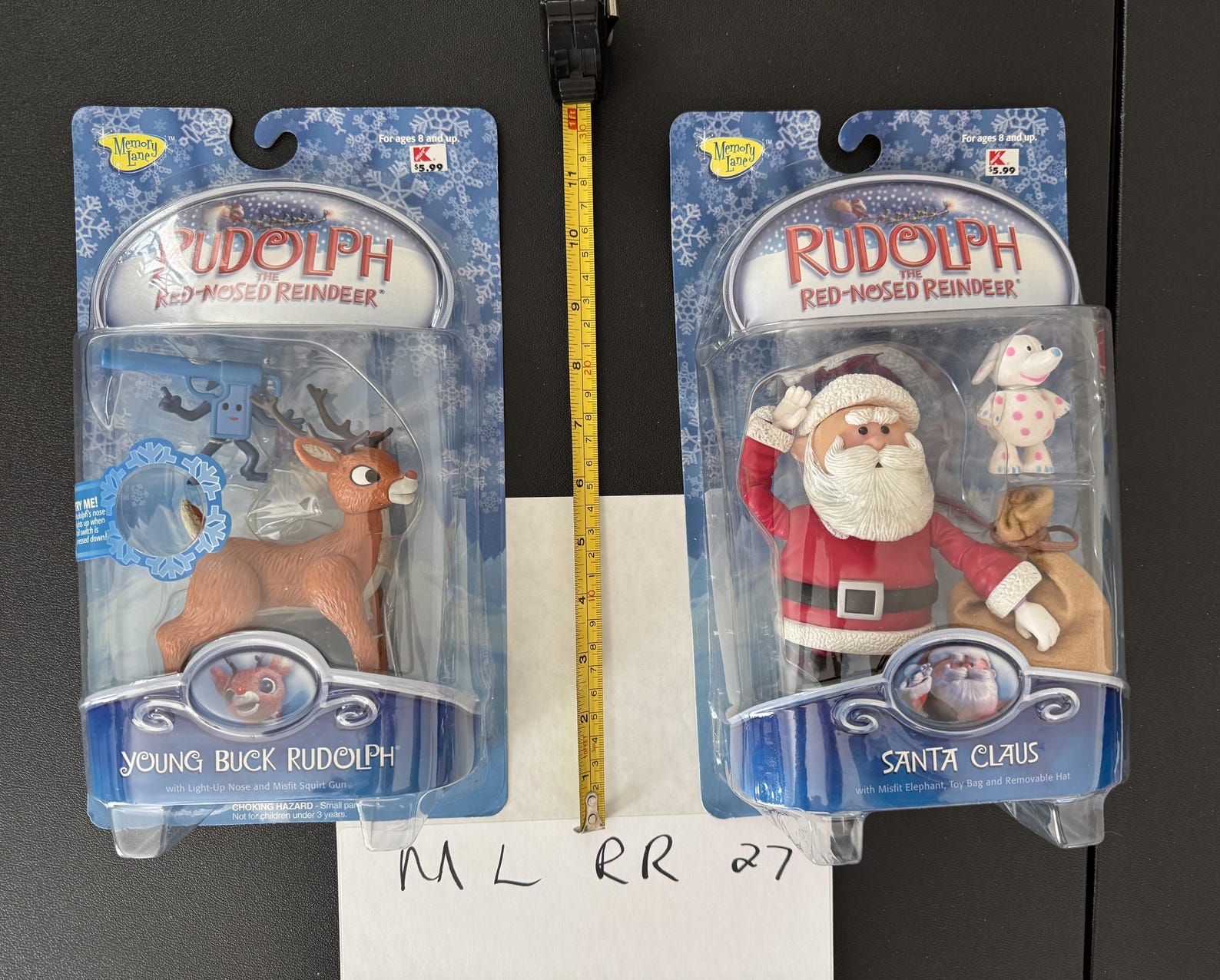 Vintage Rudolph Light up Nose Young Buck, Jelly Pistol, Fat Santa Claus ...