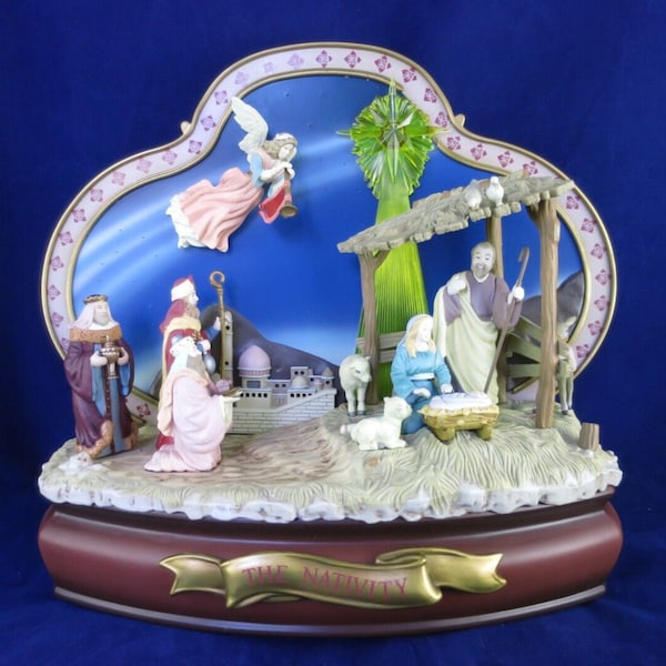Nativity Music Box - Etsy