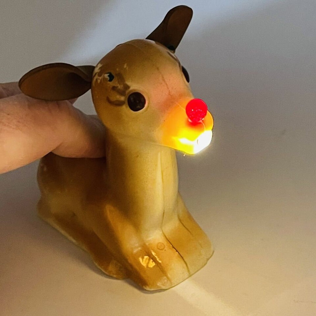 Montgomery Ward Flashlight Light Lamp RARE! R.L.M. Christmas RUDOLPH ...