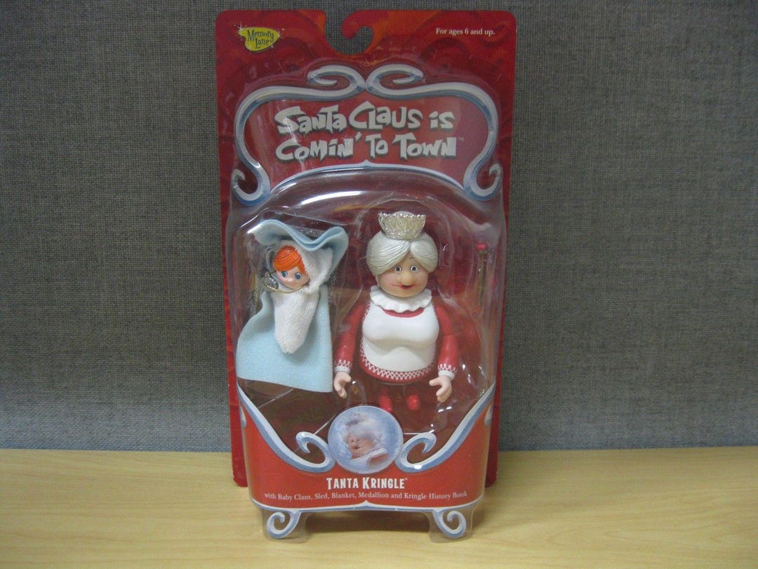 Tanta Kringle Action Figure: Santa Claus is Comin' to Town, Playing ...