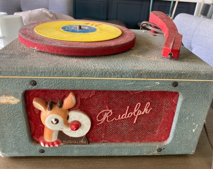 Extremely Rare! Rudolph 1940's RLM Phonograph / Record Player ...