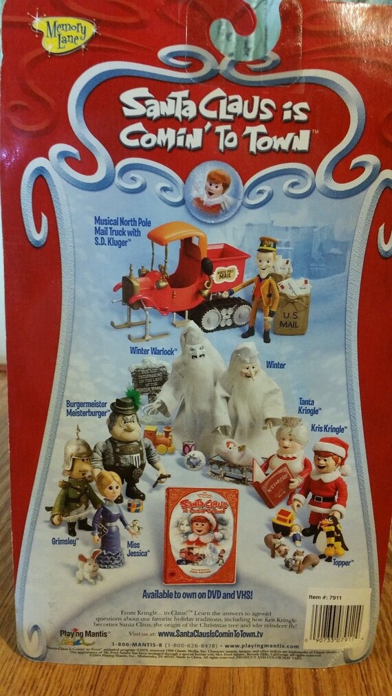 Santa Claus Is Coming To Town Characters Kris