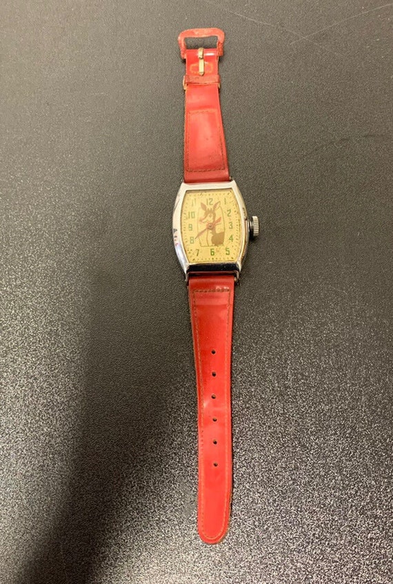 Rudolph Watch with Box and Original Montgomery Ward 1… - Gem