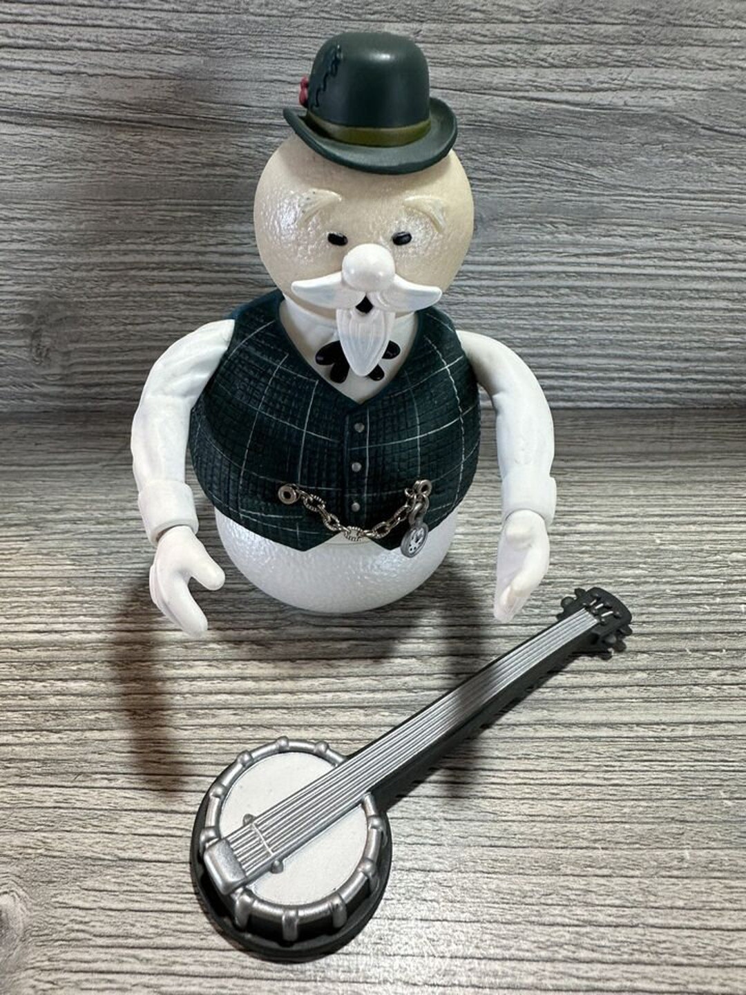 5.5 Inch Articulated Sam Snowman Banjo Removable Hat Memory Lane Action ...
