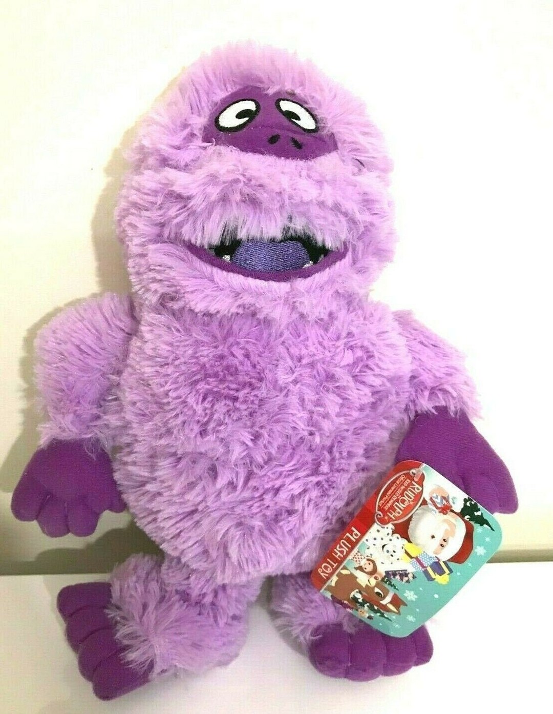 Rare Soft Cuddly Purple Bumbles Yeti Plush - Rudolph Island of Misfit ...